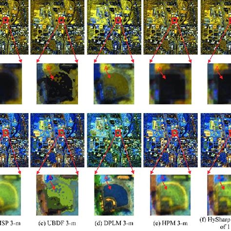 Visual Evaluation Of The Fusion At Degraded Spatial Resolutions 120 M Download Scientific