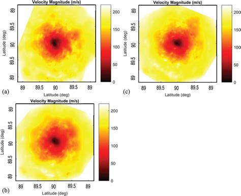 The First Three Instantaneous Velocity Magnitude Fields Download Scientific Diagram
