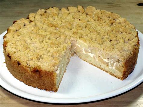 Apfelkuchen Mit Hefeteig Und Streuseln Kalorien Merextensitat