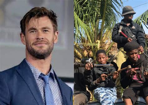 Chris Hemsworth Reacts To Ikorodu Bois Remake Of Extraction 2