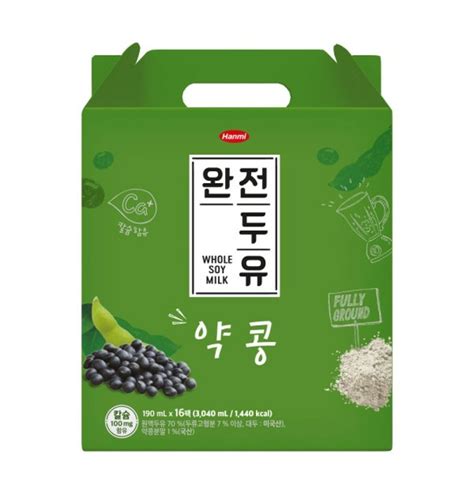 한미헬스케어 한미 완전두유 약콩두유 190mlx16팩 검은콩두유 티몬