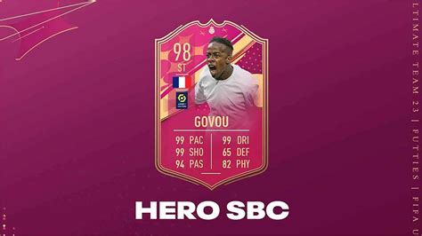Sidney Govou Futties Sbc Fifa 23 Sidney Govou Futties Sbc Cheapest