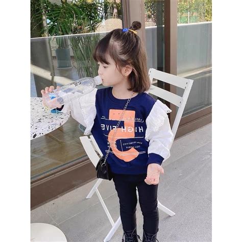 Girls High Five Lace Top Set Shopee Philippines