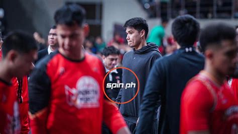 Arvin Tolentino Out Of NorthPort S Knockout Match Vs Ginebra