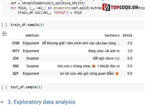 Code đồ án Phân Loại Cảm Xúc Của Tiếng Việt Sử Dụng Phobert File
