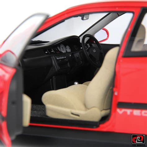 Lcd Models 1 18 Honda Civic Eg6 Sir Ii In Red