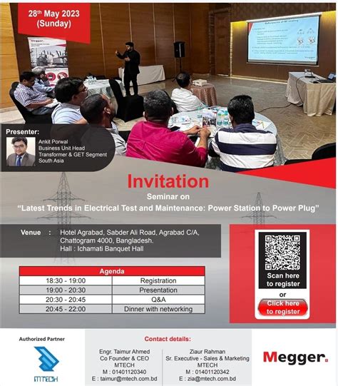 Ankit Porwal On Linkedin Grateful Opportunity Share Megger