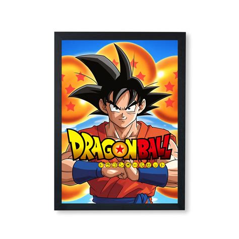 Quadro Decorativo Goku Dragon Ball