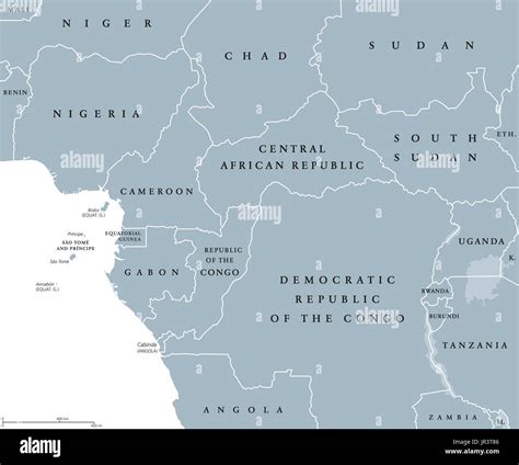 Political Map Of Central Africa