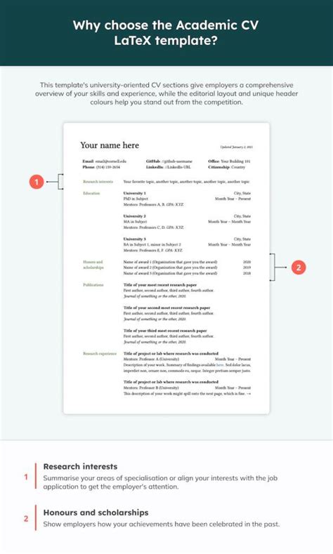 14 Beautiful Latex Cv Templates For 2024