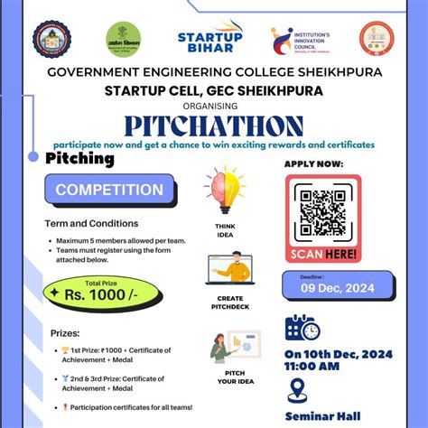 Startup Cell Gec Sheikhpura On Linkedin Startup Cell Gec Sheikhpura