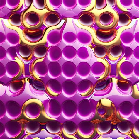 Premium Ai Image Violet Purple Glass Bubble