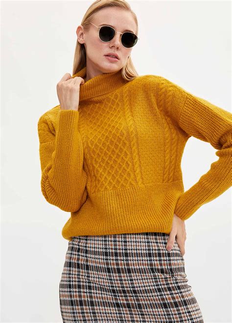 [374 грн] • Желтый женский свитер DeFacto Купить в ᴋᴀꜱᴛᴀ Киев, Украина ...