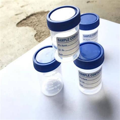 Yash Sputum Sample Container Packaging Type 100 Pieces At Rs 22