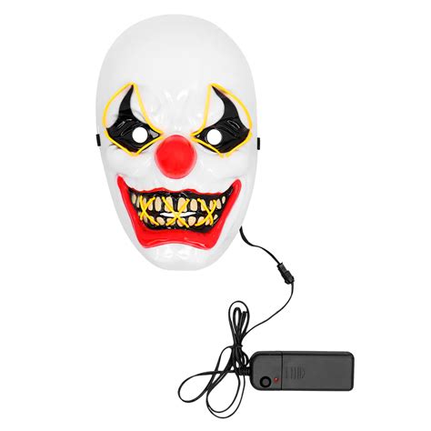 Shop Adult Led Killer Clown Mask Party Centre Uae 2025