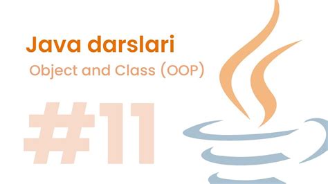 Java Darslari 11 Object And Class OOP YouTube