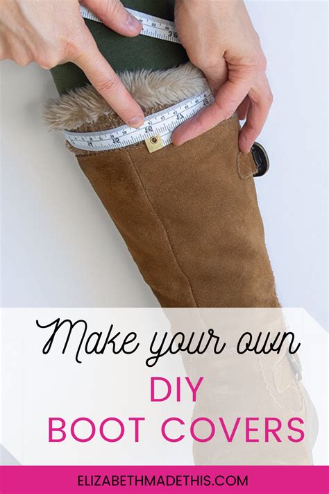 Printable Boot Cover Pattern