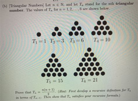 solved b triangular numbers let ne n and let tn stand