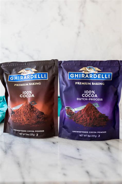 Ghirardelli Dutch Process Cocoa Powder Recipes