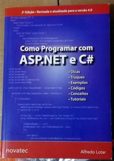 Como Programar Com ASP Net E C Canidelo OLX Pt