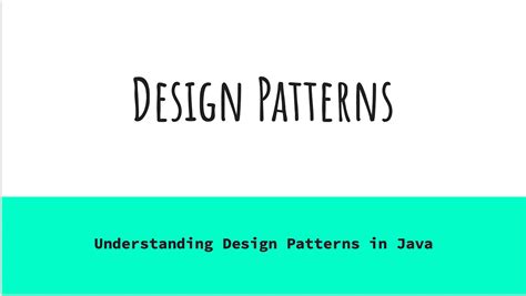 getting started with design patterns part 1 creational patterns by