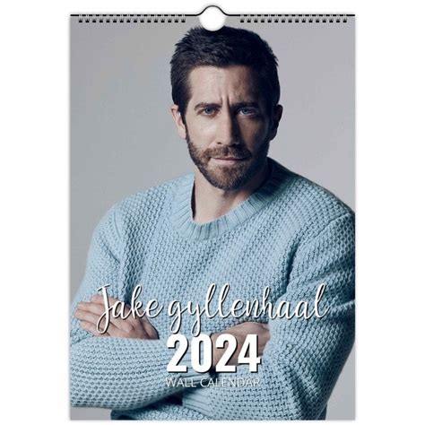 Jake Gyllenhaal Start Feb 2024 Jan 2025 12 Month Personalised Calendar