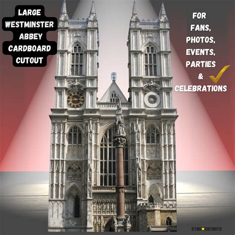 Westminster Abbey Cardboard Cutout Mycardboardcutout