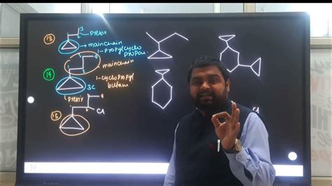 Naming Of Cyclo Alkane Youtube