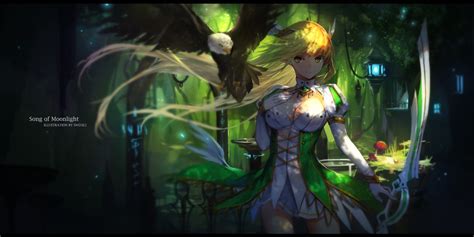 Rena Erindel And Grand Archer Elsword Drawn By Swd3e2 Danbooru