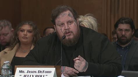 Jelly Roll Gives Powerful Testimony To Congress On Fentanyl ‘i Was
