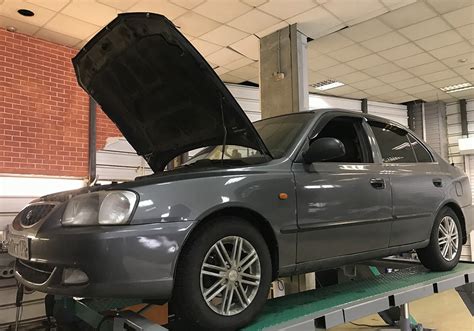Hyundai Accent – замена катализатора | Глушитель-BOX