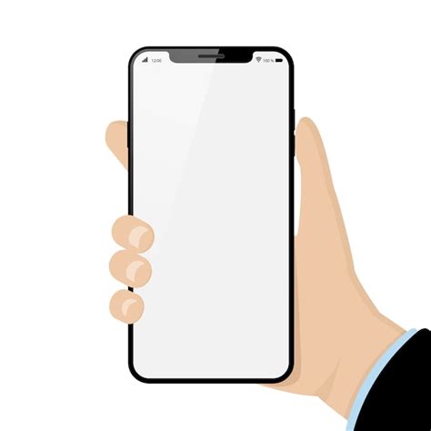 Premium Vector Hand Holding Mobile Phone