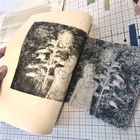 Collagraph Prints From Recycled Paper Food Cartons Arts Before Its