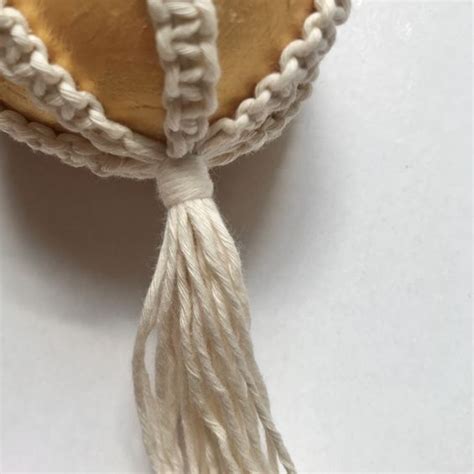 How To Make Macrame Baubles Hobbycraft Uk Macrame Wall Hanging Diy Macrame Scrubby Yarn