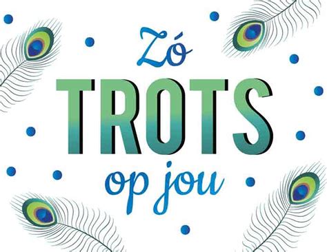 Wenskaart Zo Trots Op Jou Bol