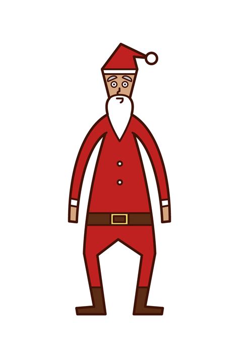 산타클로스의 일러스트레이션 무료 일러스트 소재집 Kukukeke