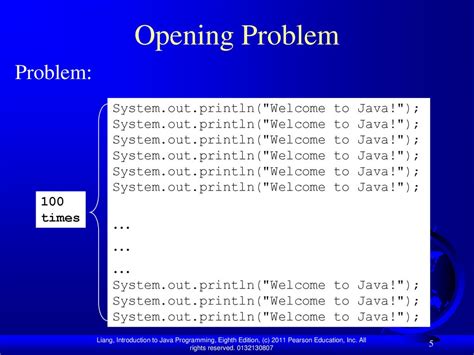 Chapter 5 Loops Liang Introduction To Java Programming Eighth Edition