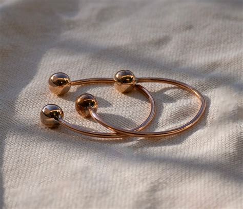 Solid Copper Bangle Bracelet Handmade Copper Bangle Balls Bracelet
