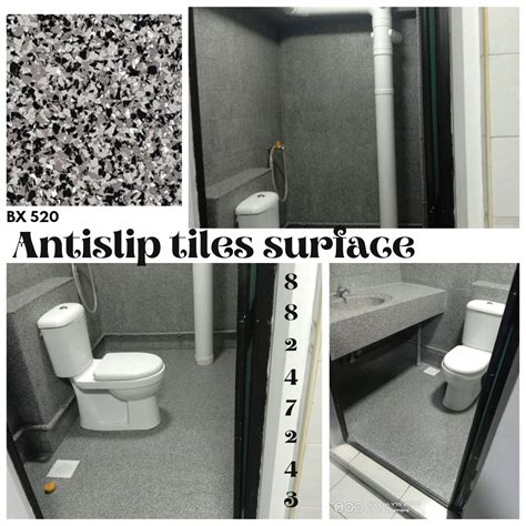 Overlay On Tiles Seamless Surface No Grout Lines On Floor Toilet Overlay Toilet
