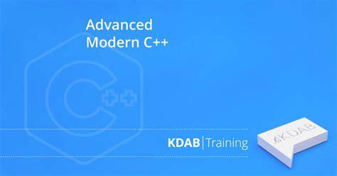 Learn Advanced Modern C With This In Person Training Course Kdab Training