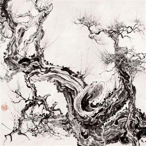 追逝袁运甫墨色丹青绘河山 中国书画网