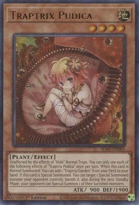 YuGiOh Structure Deck Beware Of Traptrix Single Card Ultra Rare