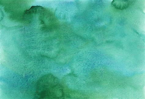 녹색과 파란색의 수채화 그림 사진 Unsplash의 벽지 이미지