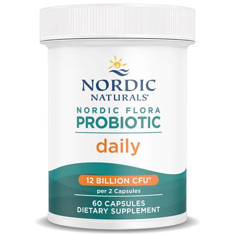 Nordic Flora Probiotic Daily 60 Capsules Healthy Habits Living
