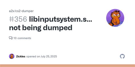 Libinputsystemsoinputsystemdll Not Being Dumped · Issue 356 · A2x