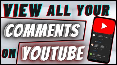 How To View All Comments You Made On Youtube Mobile YouTube