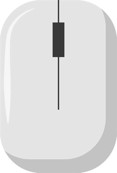 PC Mouse Illustration Vector On White Background Vector Art At Vecteezy