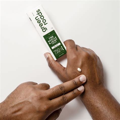 Green Roads Pain Relief Muscle And Joint Cbd Cream Isolate Thc Free