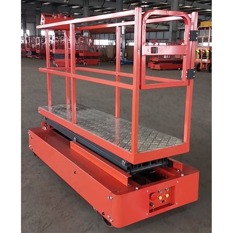 China Scissor Lift Vegetable Picker Rail Trolley Manufacturers