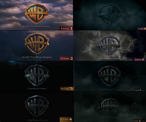 Evolution Of The Warner Bros Logo In Harry Potter Har
